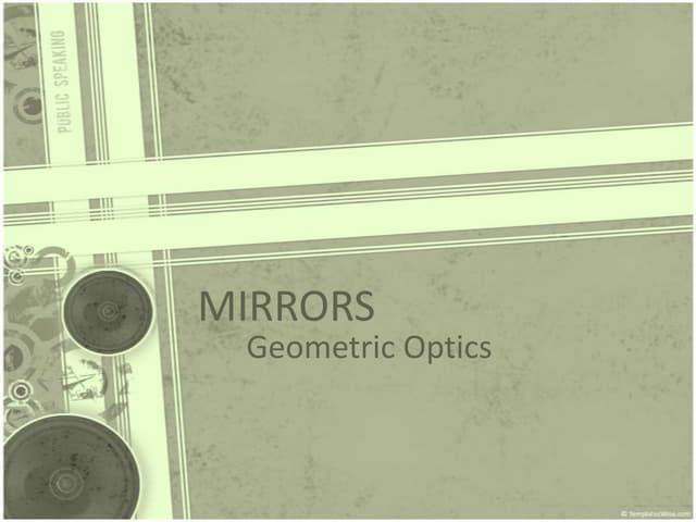 Types of mirrors | PPTX