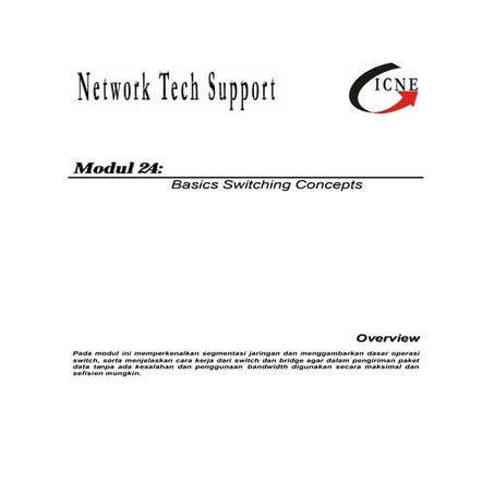 12module 24 basics-switching-concepts | PDF