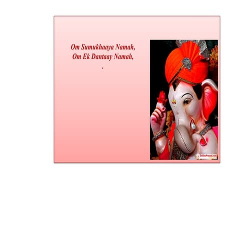12 names of lord ganesha | PPTX