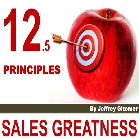 12 Principles of Sales Greatness | PPSX