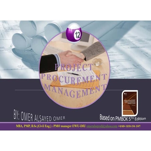 Project procurement management PMBOK Sixth Edition | PDF