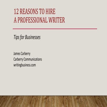 James Carberry, Owner at Carberry communications