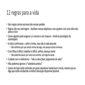 12 regras para a vida [Salvo automaticamente].pptx