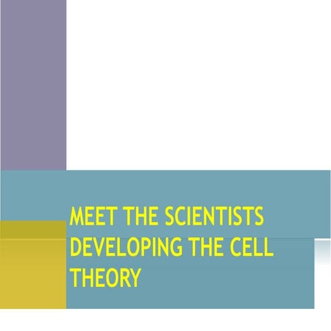 Cell Theory | PPT