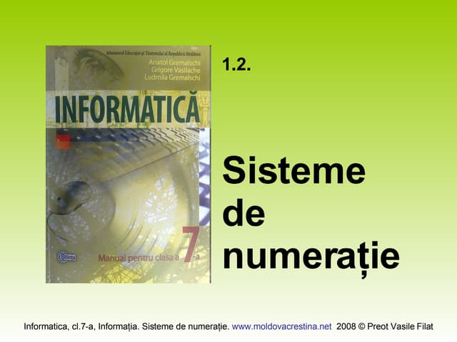 1 1 Purtatorii De Informatie | PPT