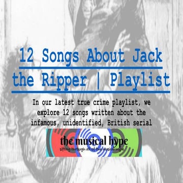 12 songs about jack the ripper | PPTX