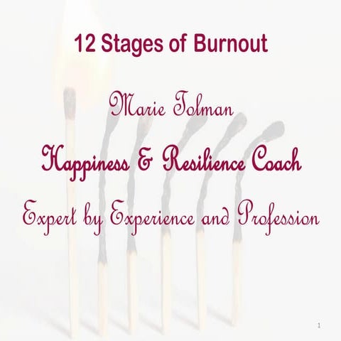 12 stages of burnout | PDF
