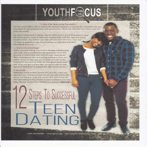 12 steps to successful teen dating | PDF