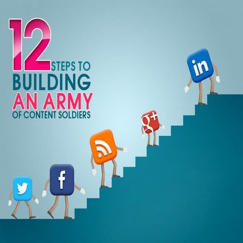 12 step to building an army of content soldiers | PDF