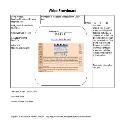18 storyboard | PDF