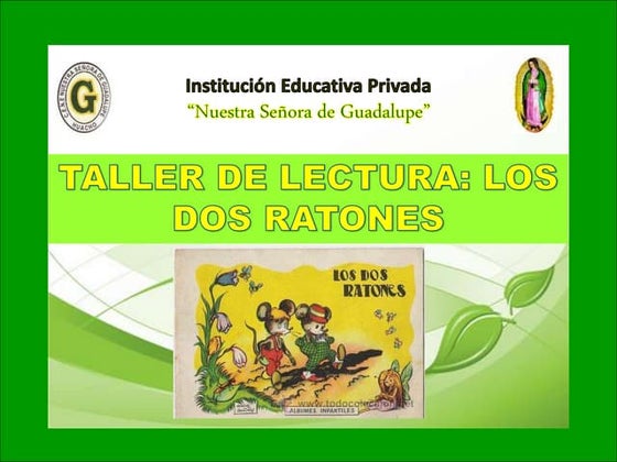 Raton de campo y raton de ciudad | PPT
