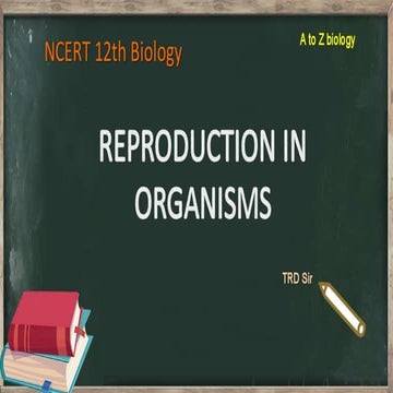 Asexual reproduction, reproduction in organisms, neet biology | PPT