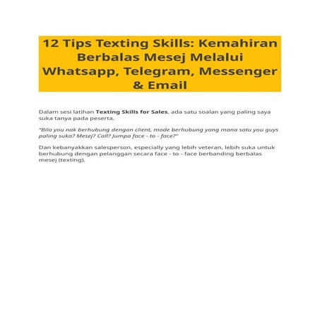 12 Tips Text Skill for Sales Marketing .docx