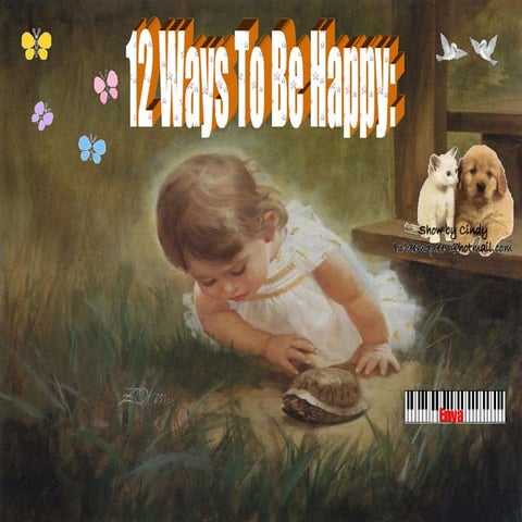 12 ways to_be_happy.ppt