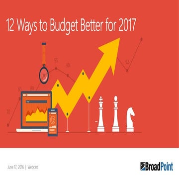 12 Ways to Budget Better | PPT