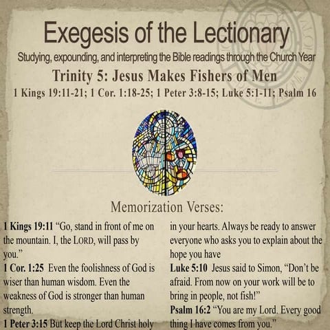 13.06.28 exegesis trinity 5 | PPTX