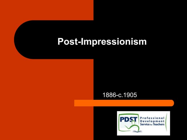 Post impressionism | PPTX