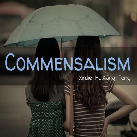 Commensalism | PDF