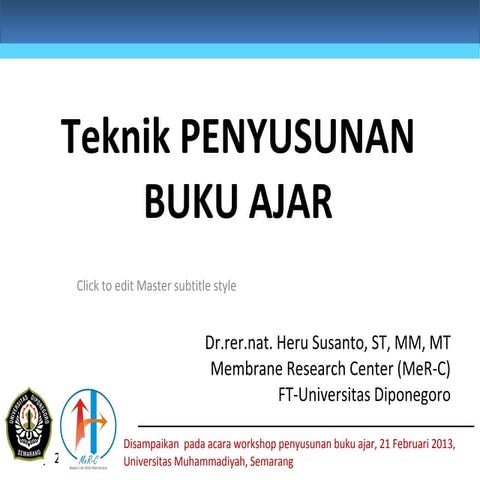 Penulisan Buku | PDF