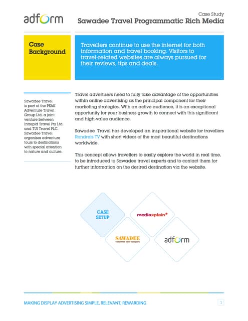 Adform and Citrix: programmatic rich media | PDF