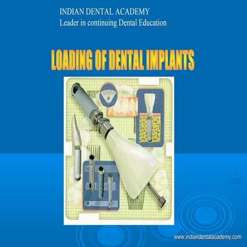 Loading protocols in implant | PPTX
