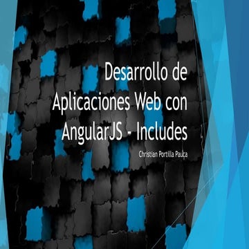 13 Desarrollo De Aplicaciones Web Con Angularjs Includes Ppt