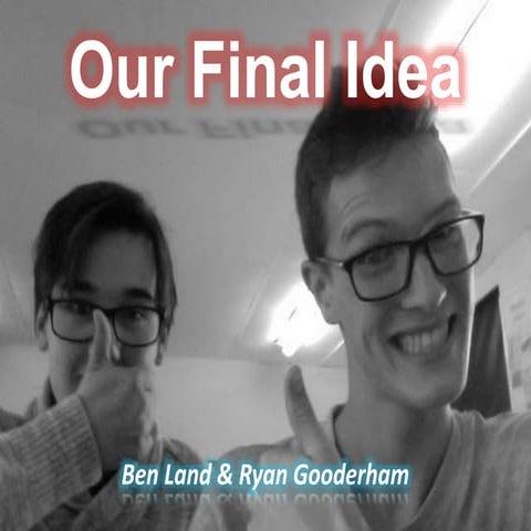 Final Thriller Idea Presentation | PPTX