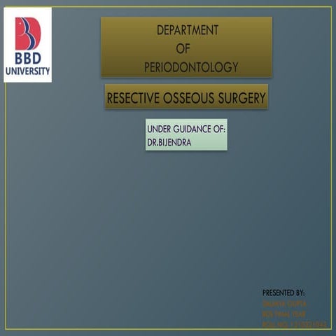 Patterns of bone destruction in periodontics | PPTX