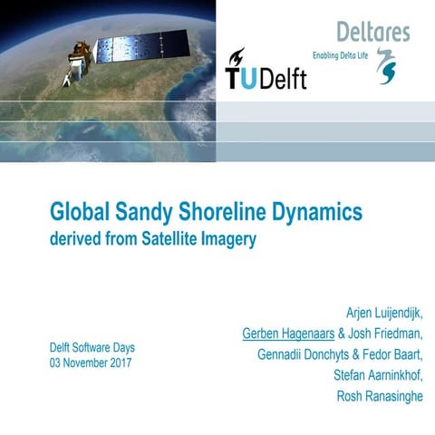 DSD-INT 2017 Global sandy shoreline dynamics derived from satellite ...