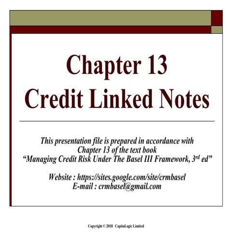 13.2 credit linked notes | PDF