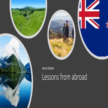 13. Lessons from abroad - Jenny Deakin, EPA Catchments | PPT