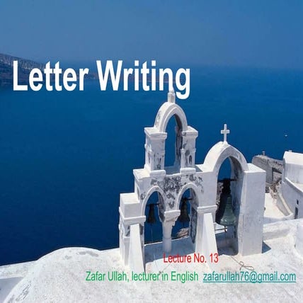 Functional English 28. Letter Writing. Code.0078