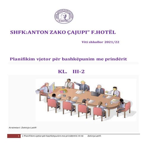 Modele testesh per kl i | PDF