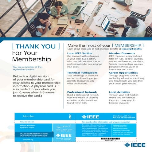 13. ieee membership card (2021) | PDF