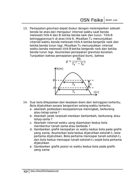 31-40 osn fisika (soal) | PDF