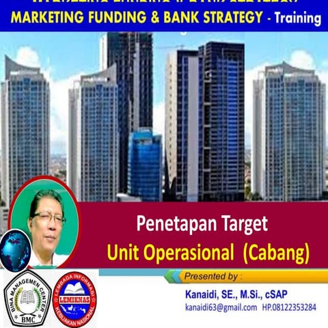 Penetapan Target Unit Operasional (Kantor Cabang) _Pelatihan "Effective ...