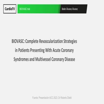 BIOVASC Trial | PDF