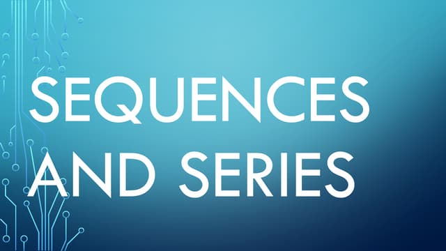 Lesson 6 - Harmonic and Fibonacci Sequence.pptx