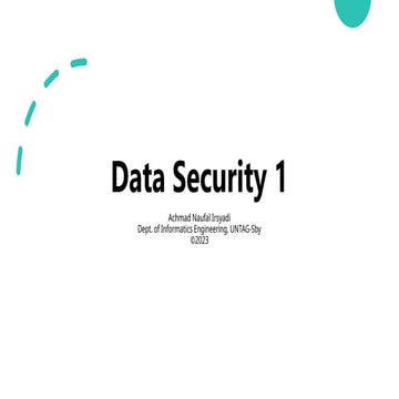 13. Data Security 1.pptxfsfsfsssssssssss | PPT