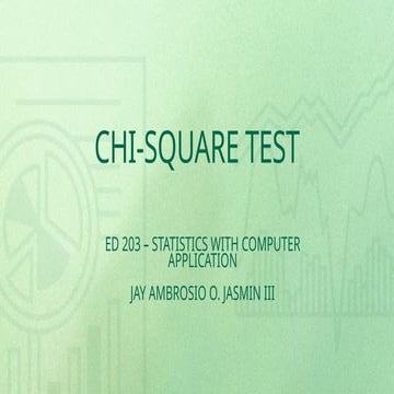 Chi-Square power point presentation .ppt