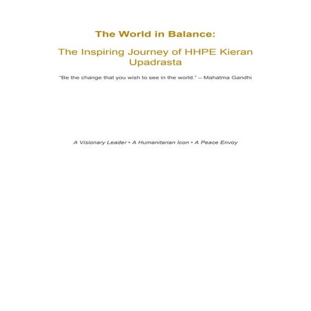 The World in Balance.pdf Kieran Upadrasta | PDF