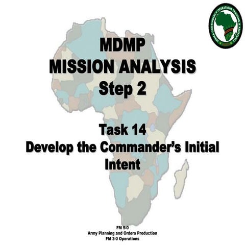 Mdmp How To Guide | DOC