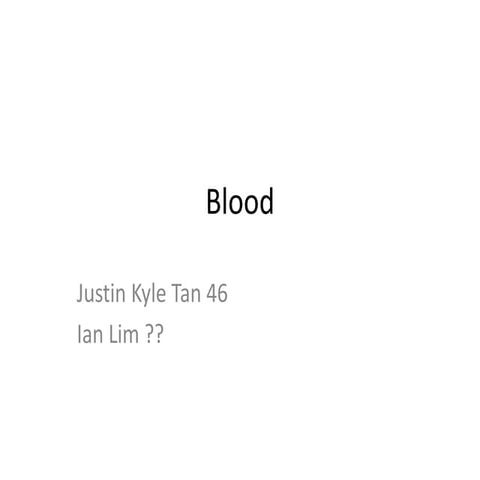 13. blood | PPT