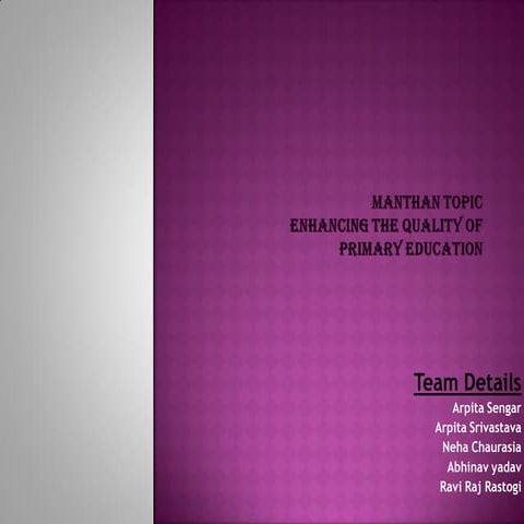 Akshara foundation underprivileged children education in bangalore | PPTX