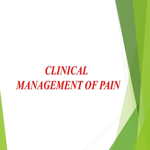 pain management | PPT