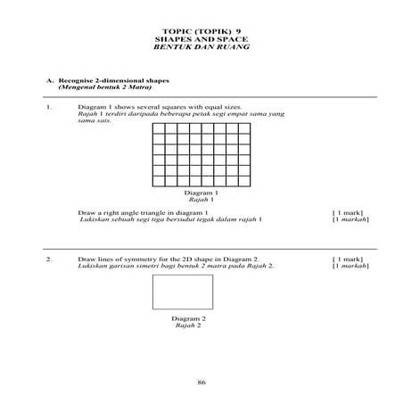 LATIHAN TAJUK RUANG | PDF