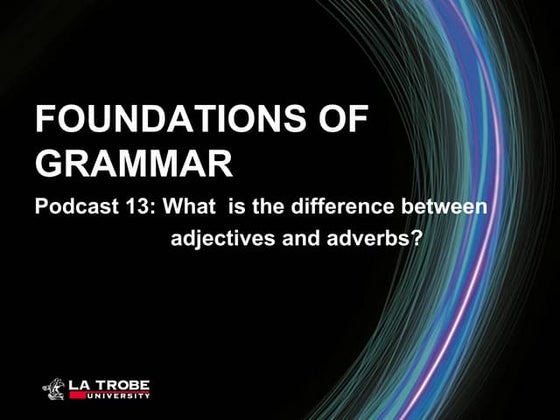 Foundations of Grammar 19: What are demonstrative adjectives and ...