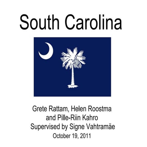 South Carolina | PPT