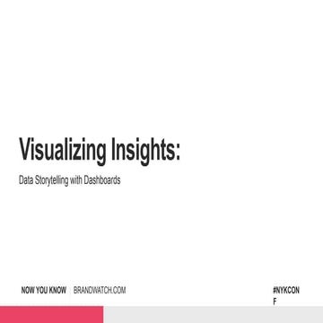 Visualizing Insights: Data Storytelling with Dashboards | PPTX