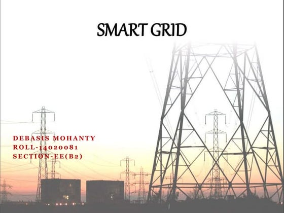 Smart grid presentation | PPT